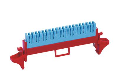China 10 Pair Pouyet Connection Module High Density Cross Connect STG Disconnection Module for sale