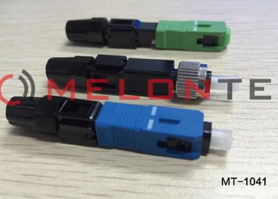 China FTTH SC UPC Single Mode Fiber Optic Adapter 126dB Return Loss for CATV for sale