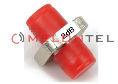 中国 FTTHは光学減衰器FCの女性-女性のアダプターのタイプ、5 DB 2 DB 8dB --を修理しました 販売のため