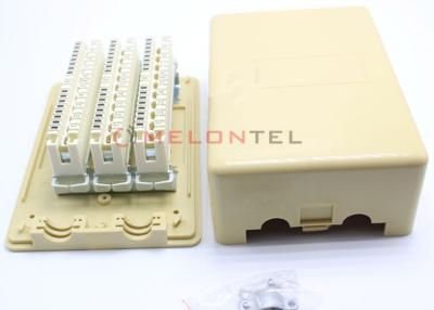 China ABS Telephone Krone Junction Box 30 Pair High Band Modules for sale