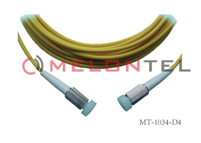 China Single Mode SM D4 Duplex Fiber Optic Cable 100% Optical Test Telecom for sale