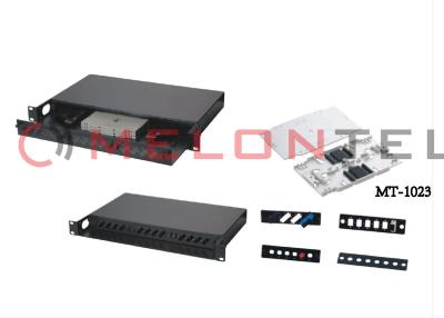 China Fiber Optic Patch Panel Rack Mount ODF 48 Port with Theft-Proof Lock for sale