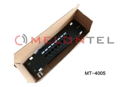 China CAT5E Wall Mount Patch Panel 8 Port 10 Inch Wiring Block Type PC IDC for sale