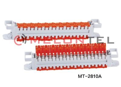 China 3M 2810A 10 Pair Quick Connection Module CAT5E Telecom Voice IDC Terminal Block for sale