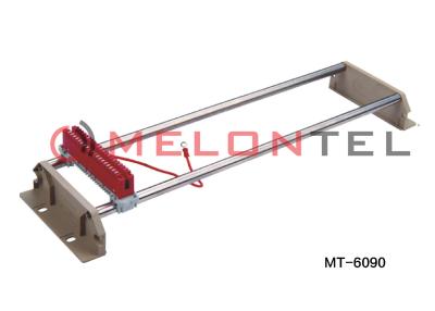 China 19 Inch 10 Pair Krone Module Mounting Bracket Profile Track with Carton Packaging for sale