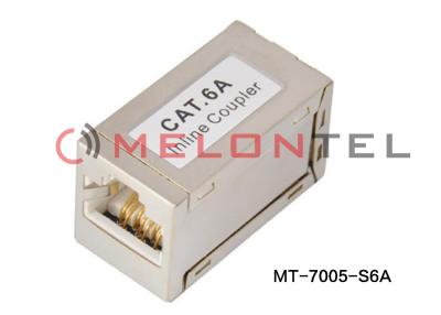 China Zilveren Metaal CAT6A Cat6 in Type van FTP van UTP STP van de Lijnkoppeling het RJ45 Beschermde voor Netwerk Te koop