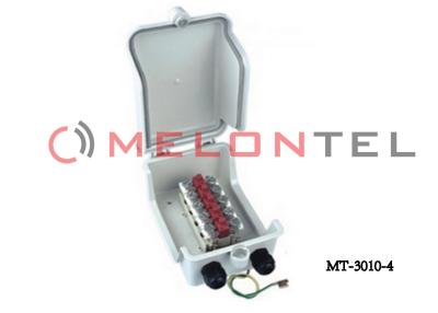 China Waterproof STB Module 4 Pair Telecom Distribution Box Surge Protection IP65 for sale