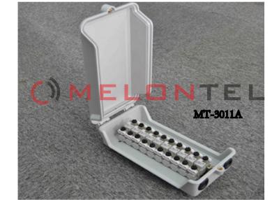 China 10 Pair Plastic Dispersion Telephone DP Box Triple Cable Drop Wire VX STB Module for sale