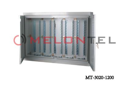 China Outdoor Network Distribution Box 1200 Pair for LSA 10 Pair Back Mount Modules for sale