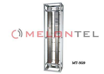 China 2400 Pair Telecom MDF Main Distribution Frame Rack Double Sided Standing Type for sale