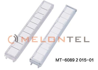 China 10 Pair Krone Module Label Holder LSA Hinged Label Holder for Telecommunication for sale