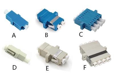China LC-LC Duplex Fiber Optic Adapter Optical Connector Coupler LC Adaptor for sale
