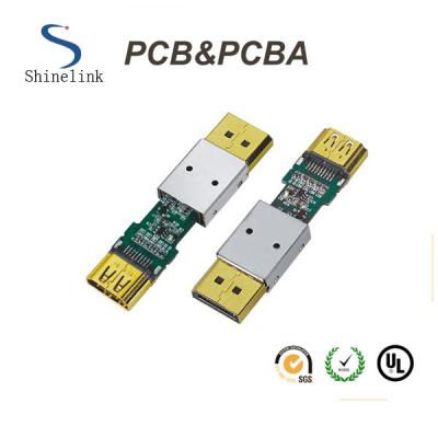 China Espessura da placa do conjunto 1.6mm da placa do PWB de ENIG para o amplificador rápido à venda