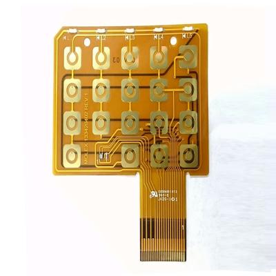 Cina Pannello flessibile giallo del Polyimide di tocco FPCB del rinforzo del prototipo FR4 del PWB di Soldermask in vendita