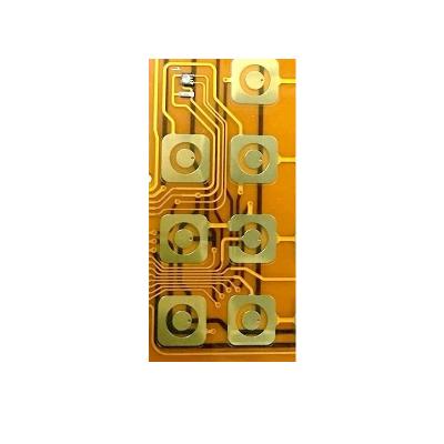 Cina Pannello flessibile giallo del Polyimide di tocco FPCB del rinforzo del prototipo FR4 del PWB di Soldermask in vendita