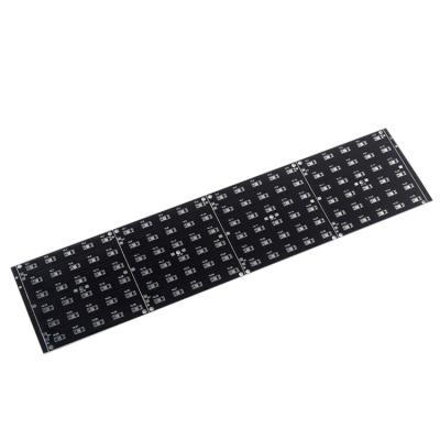 Cina Pianta su misura dell'Assemblea del PWB del LED che coltiva il nero leggero Soldermask di RGB LED PCBA in vendita