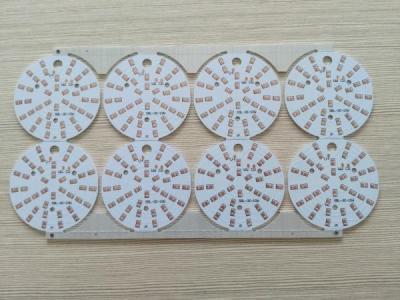 Cina Bordo rapido 1-6OZ dell'Assemblea del PWB di calore LED spessore della base 2-3.6mm del rame di 1 strato in vendita