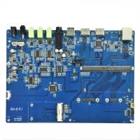 China 6 Layers PCBA Board Software Burning Program Coppercam Etching Pcb Assembly for sale