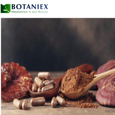 China Factory Supply Wholesale Ganoderma Lucidum Extract/Lingzhi Extract/Red Reishi Mushroom Extract Powder for sale