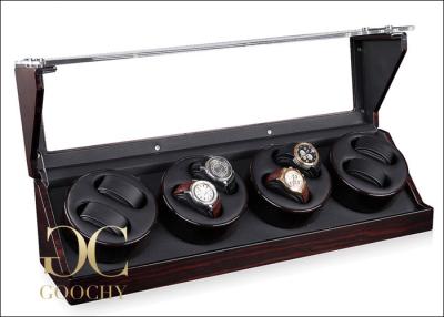 China Packaging Box Quad Watch Winder / Watch Winder And Storage Box for sale