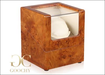 China Translucent Single Watch Winder / Automatic Watch Box Winder for sale