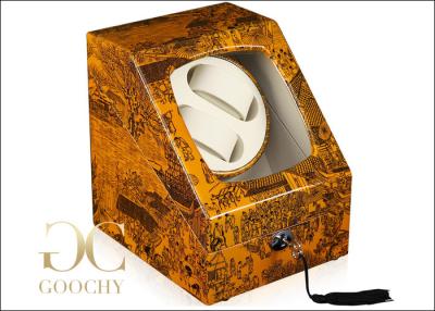 China Modern Watch Winder Cream Inside / Single Watch Winder For Men Or Women for sale