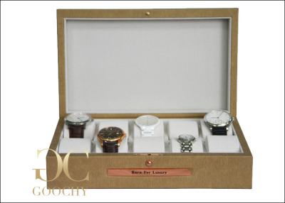 China Leather Watch Holder , Personalized Watch Box For Large Watches for sale