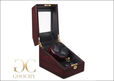 China Ebony Single Watch Winder Battery Powered For Fathers Day Gifts for sale
