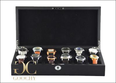 China Natural Wooden Watch Display Cases / Watch Organizer Box for Grandparents for sale