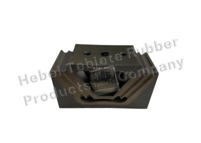China Heavy Truck Rear Engine Mount Bracket NR Rubber Material OEM Service for sale