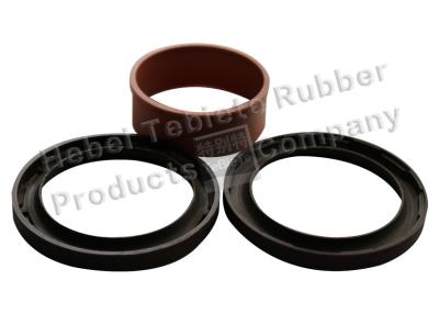 China Heat Resistant Rubber Oil Seal Plastic Support 55*72*8mm Good Sealing Performance for Scania for sale