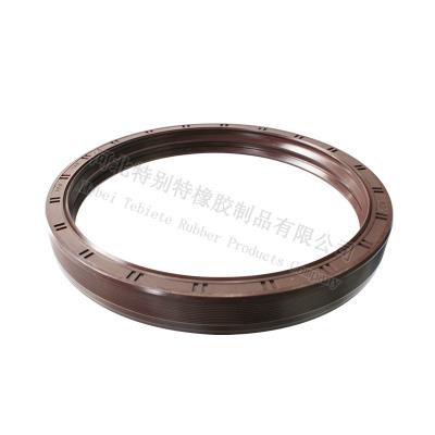 China selo do óleo do eixo do equilíbrio de 160x185x21mm para camadas de borracha da SINO tampa do caminhão de HOWO as 2 à venda