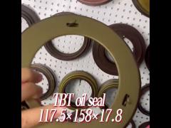 0256647700 휠 베어링 밀봉 SKF VKS6377 적당한 BPW 액슬 허브 오일 실 117.5*158*17.8