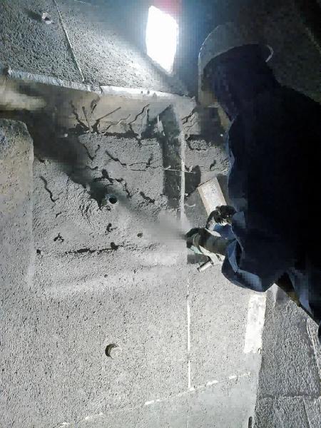 Wet Spray Refractory Paint Forge Refractory Coating For Cement Kilns