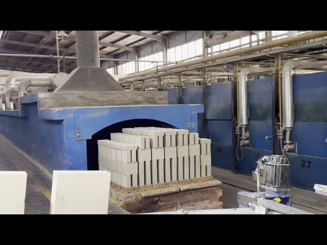 1400C 1600C tijolos refratários mulíticos 50% Al2O3