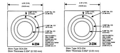 China Asme Quantitative Quality Magnetic Flux Indicator Qqi Test Shim 3c2-234 Te koop