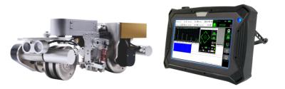 China EMAT Magnetic Creep Magnetic Crawler Corrosion Thickness Measurement Tester TG-M70 for sale