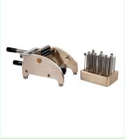 China Cylindrical Mandrel Bend Tester 70mm 100mm Width ASTM D522 Paint Adhesion Test for sale