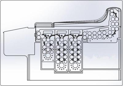 China Industrial Testing X-ray Flaw Detector With 322~92 Mm / Min Inlet Velocity for sale