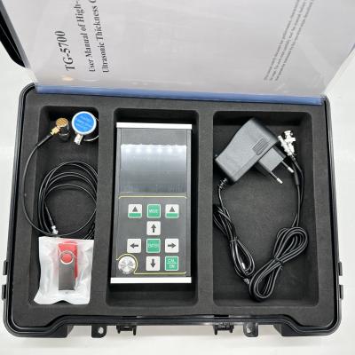 China Indicador de grueso ultrasónico portátil ligero con frecuencia de la medida de 4hz 8hz 16hz en venta