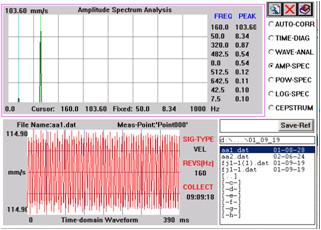 China Ground / Structure Vibration Analyzer Seamless Low Frequency Measurement for sale