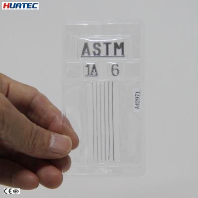 Cina BACCANO industriale 54 di Penetrameter ASME E1025 ASTM E747 del cavo del rivelatore del difetto dei raggi x in vendita