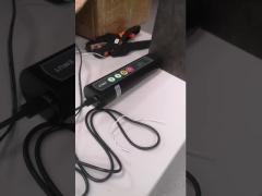 RS485 Ethernet Não contato sem acoplamento Eco único Eco duplo EMAT Medidor de espessura ultrasônica TG-14D