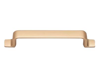 China Matte Golden Kitchen Cupboard Door Handles Zinc Alloy With Consice Appearance for sale