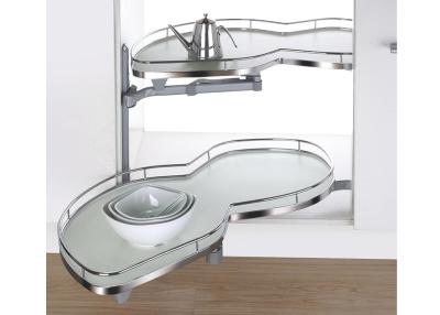 Cina Oscillazione d'angolo magica Tray Kitchen Pull Out Basket per l'acciaio inossidabile degli armadi da cucina in vendita
