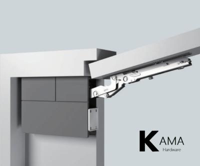 China 26mm Thickness Cabinet Door Lift System Heavy Duty  6 Directions Adjustment Soft Quiet for sale