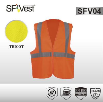 China Olá! veste 100% reflexiva do Workwear de tricô do poliéster do padrão do ISO 20471 do En da veste da segurança do vis à venda