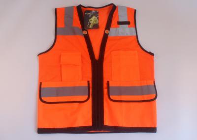 China a malha do bolso da Multi-função e o vis alto da tela de tricô investem a roupa reflexiva da segurança à venda