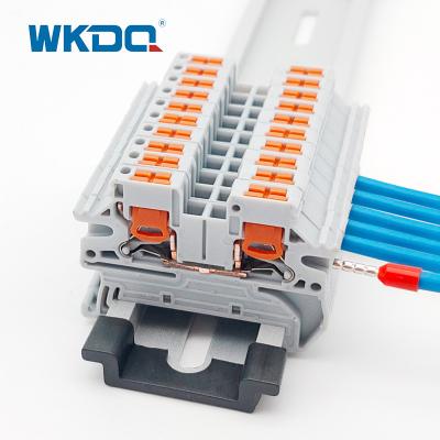 Cina inserire della ferrovia di baccano del cavo 4mm2 il blocchetto terminali anti infiammando 24 AWG in vendita