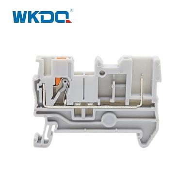 Cina JPT 2.5/1P Plug In Connection Terminal Block Quick CE Certificate For Self Assembly in vendita